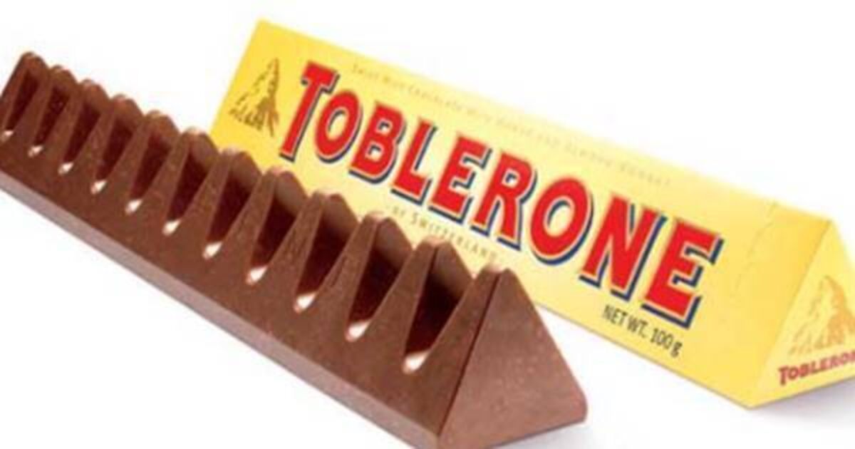 This is the largest Toblerone we have ever seen