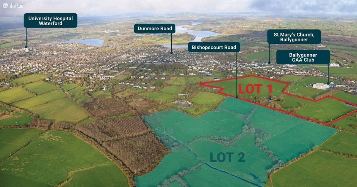 78-acre farm on edge of Waterford City guiding at €2.2m