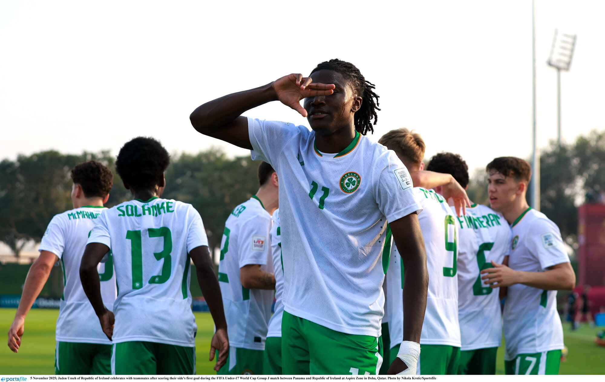 Jaden Umeh among four new names in Ireland U21 squad