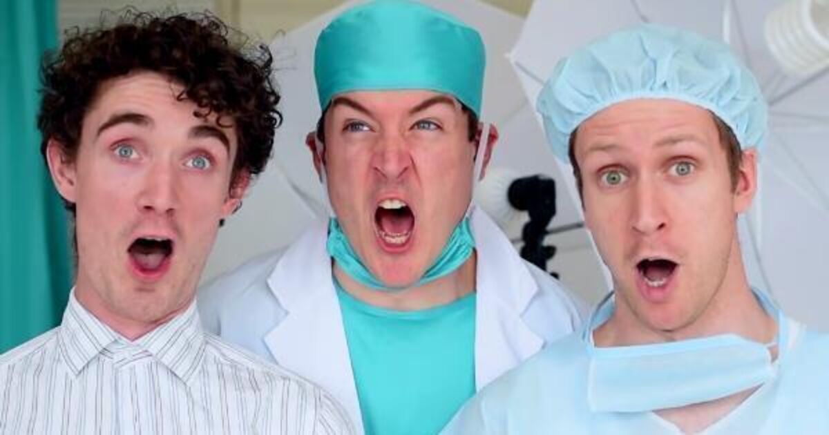 VIDEO: This Irish comedy trio's hospital skit will have you in stitches