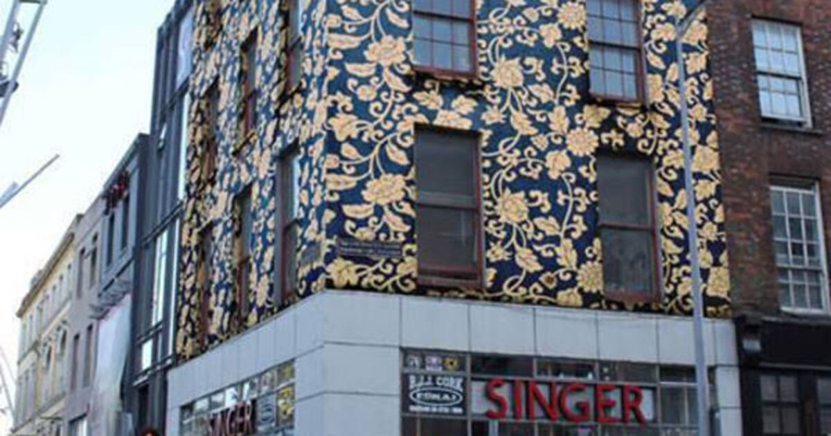 VIDEO: Public art project in Cork now covered by a giant Eir poster