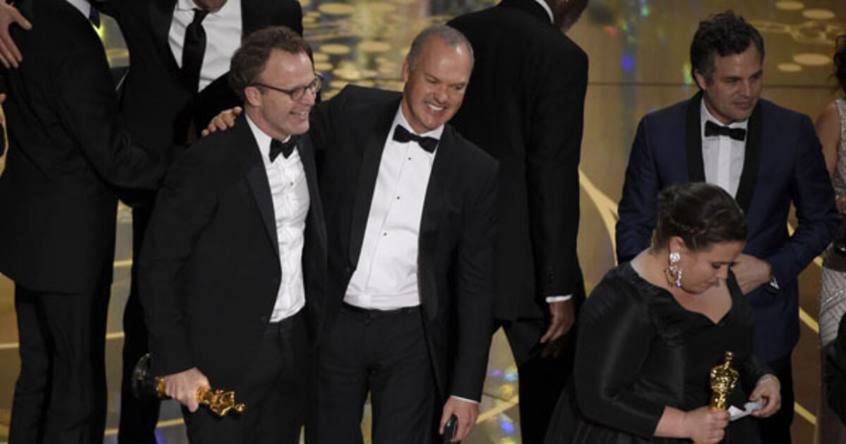 Big Oscars upset as Spotlight takes Best Picture