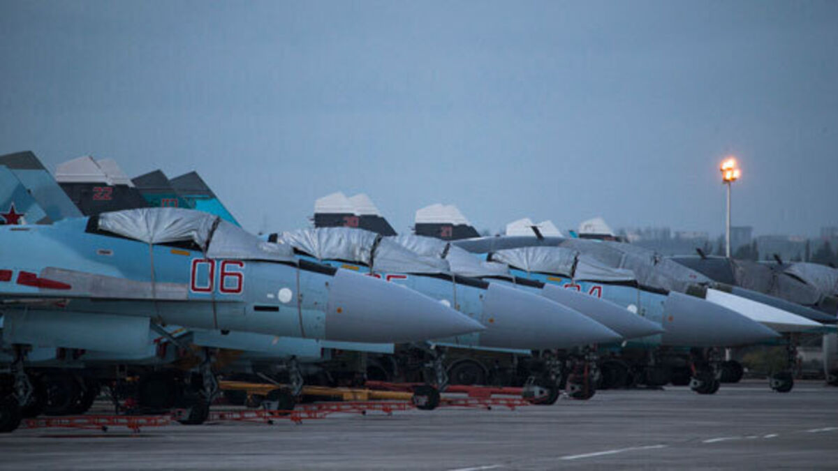 Russian air base prepares to withdraw jets from Syria