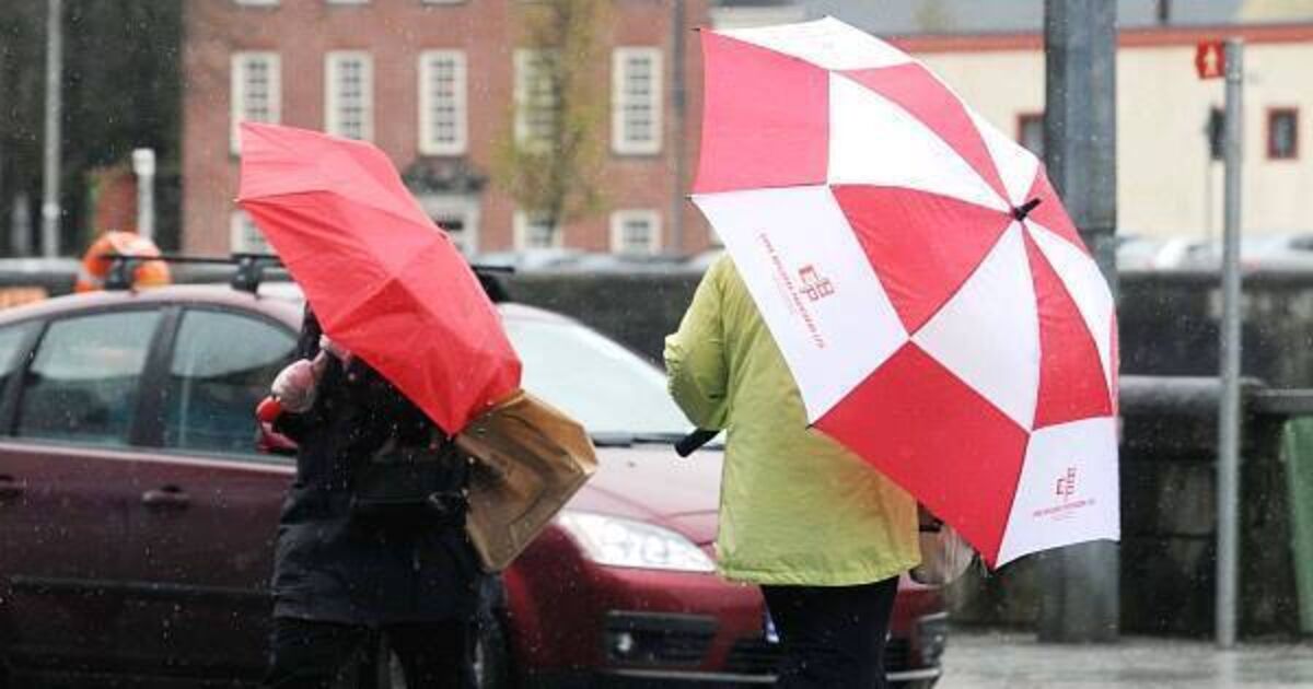 National Status Yellow weather warning issued by Met Éireann