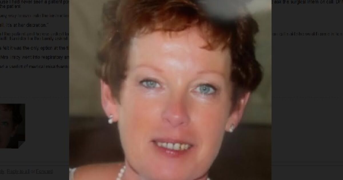 "Marian’s death wasn’t in vain": Inquest returns verdict of medical ...