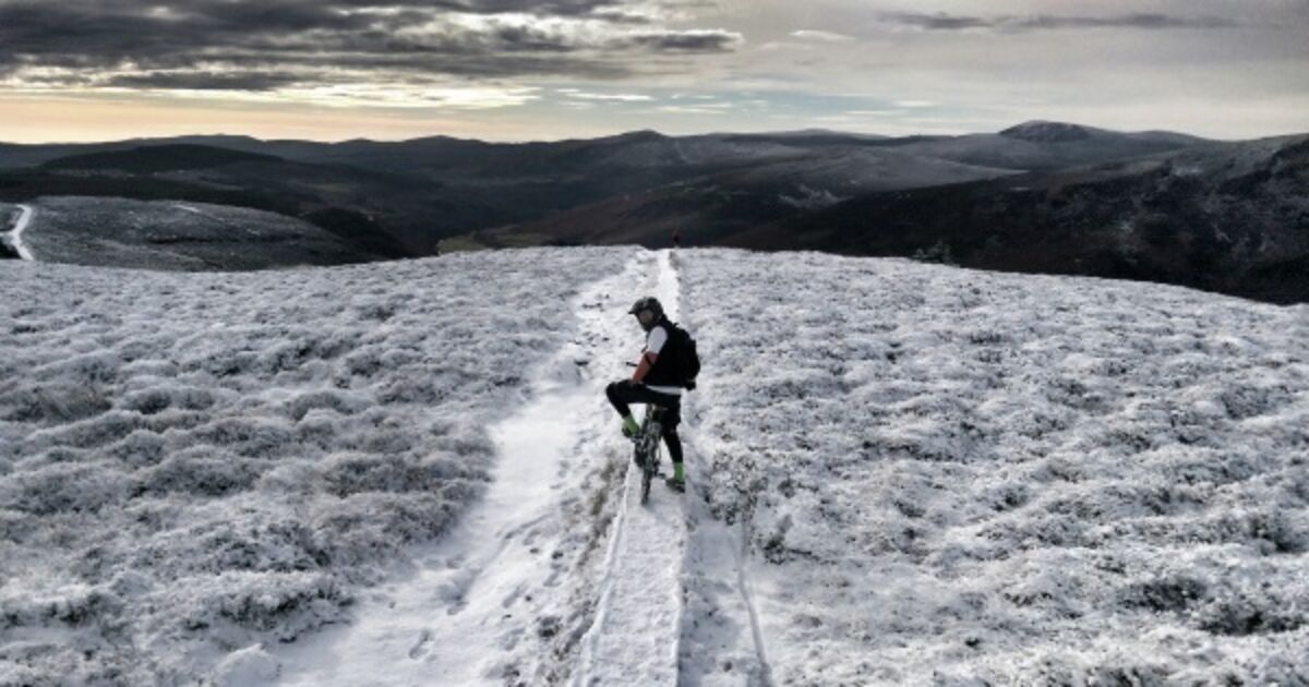 Check out this scenic shot of snow across the Wicklow Mountains last ...
