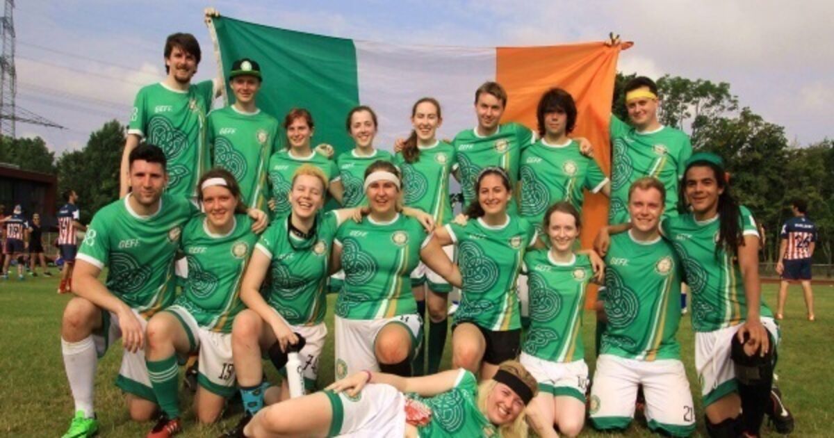 The Irish Quidditch team are competing in this year’s European Games