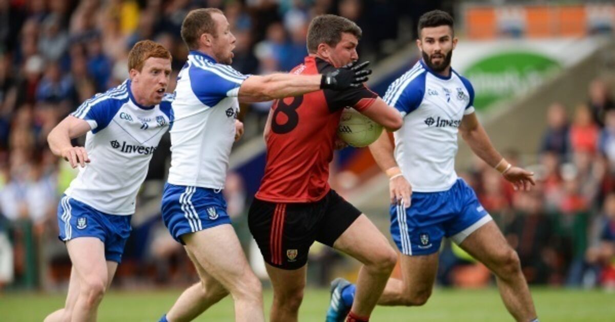 Down throw off despair of past two years to earn stunning win over Monaghan