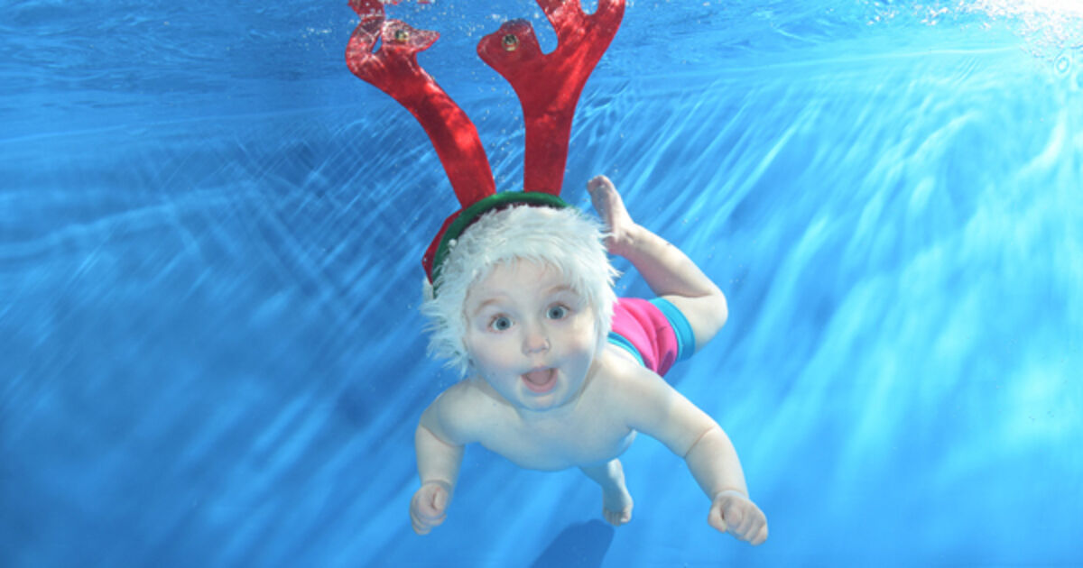 Nevermind Nirvana, check out these Cork babies swimming underwater