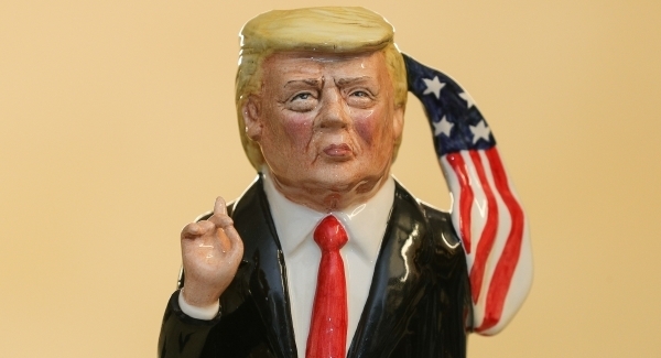 This UK pottery is making ’flamboyant’ Donald Trump Toby jugs