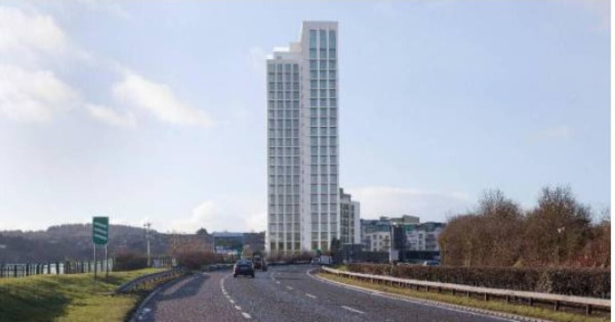 Developers reveal plans to build 25-storey apartment block in Cork City