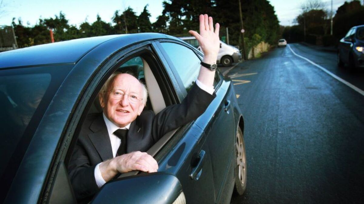 President Michael D Higgins heading for landslide re-election, poll shows