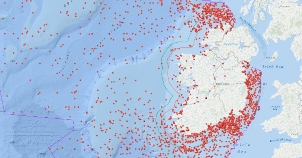 This new Interactive map shows the location of nearly 4,000 shipwrecks ...