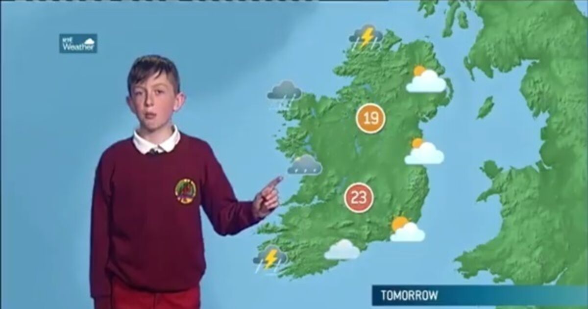 VIDEO: Watch Kerry schoolboy's dream come true as he gets to present ...