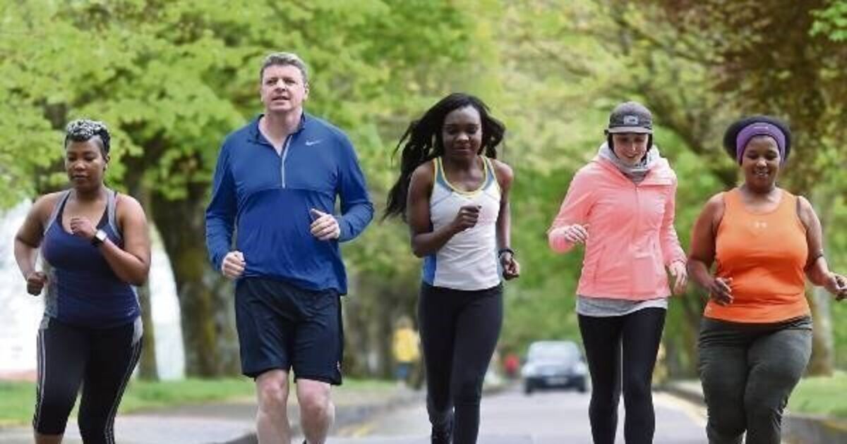 Running in solidarity in the Cork City Marathon
