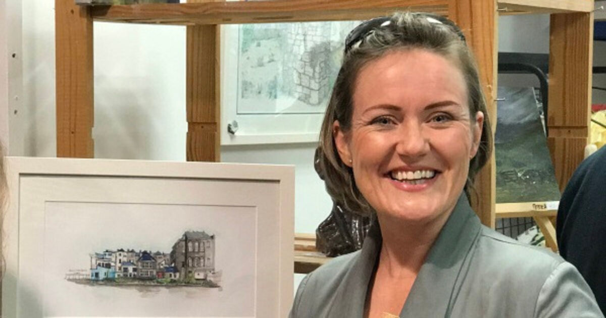 Cork artist drawing on a city’s connections