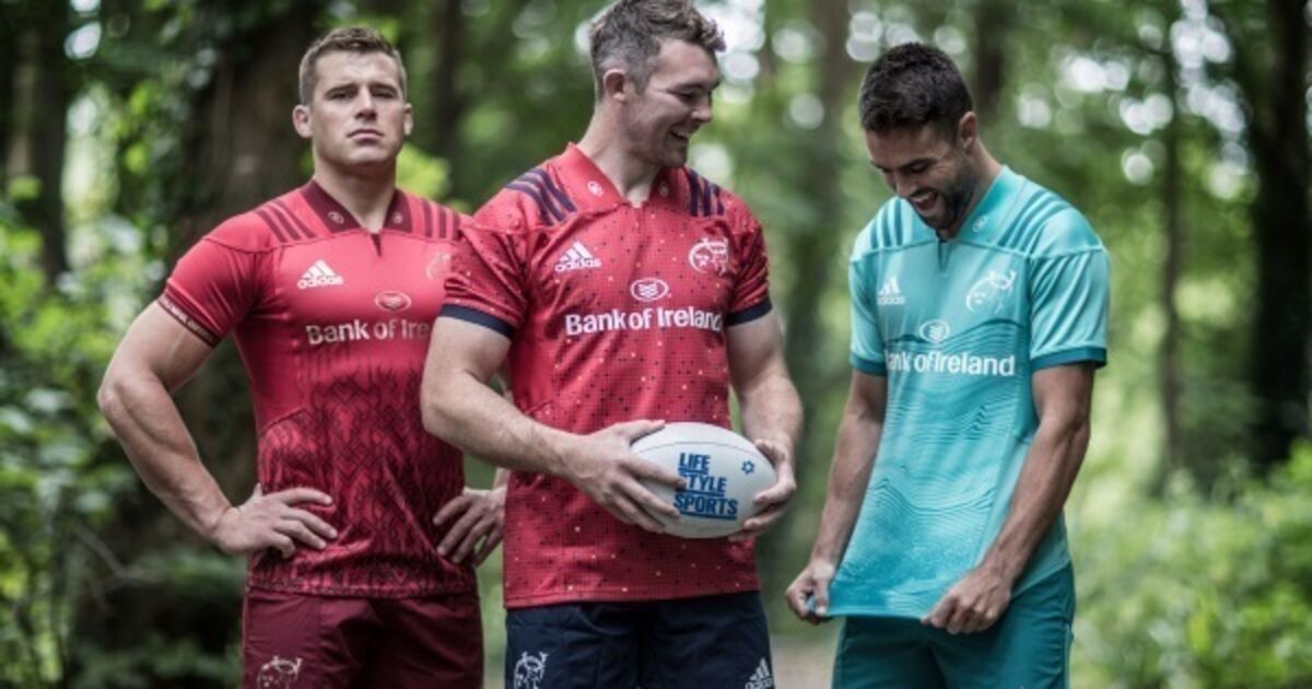 Munster reveal new kits for the upcoming season