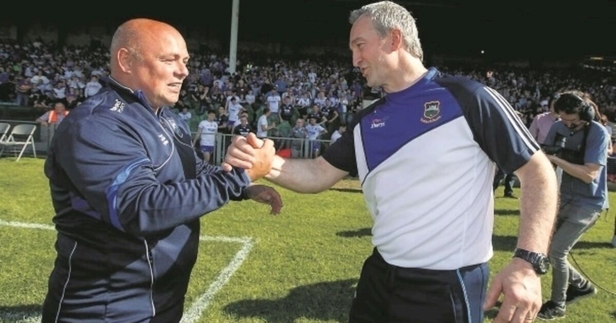 DR ED COUGHLAN: For the next man up, the first lesson must come from ...