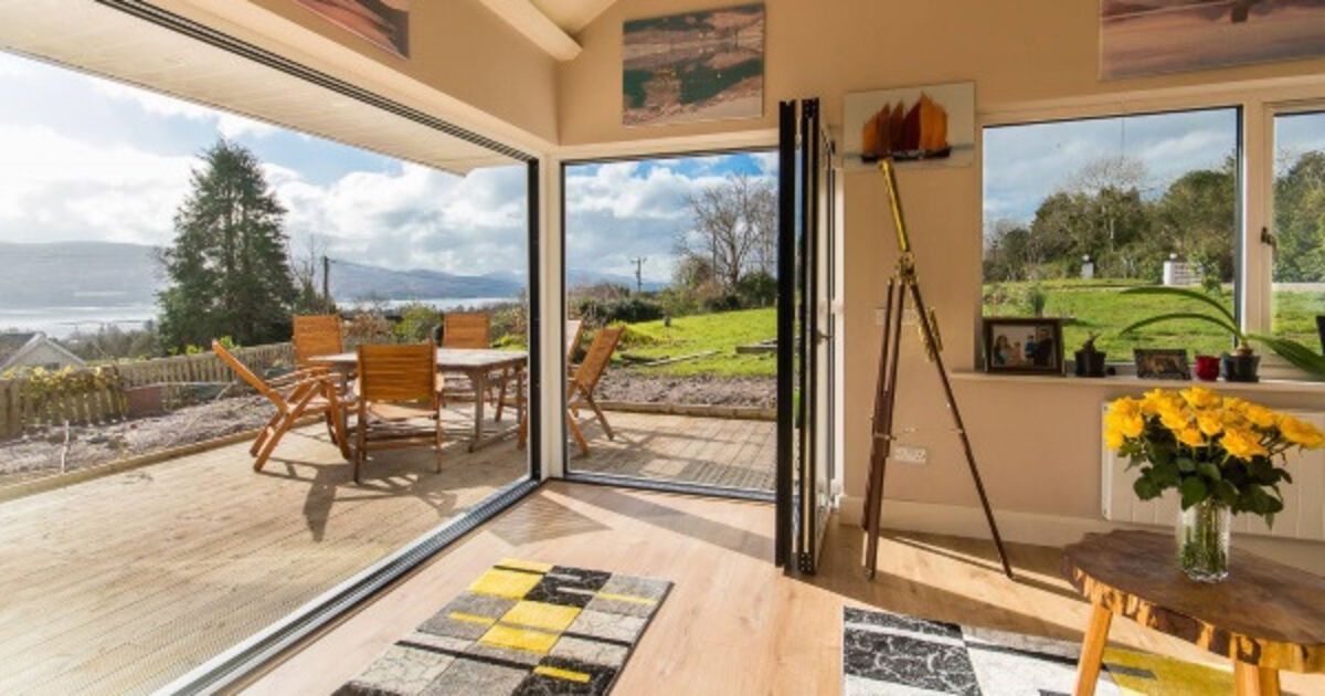A room with a view: Lush gardens and mountain scenery for revamped ...