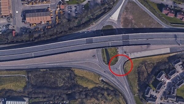 Streetlights out on Sarsfield Road roundabout when nurse was fatally ...