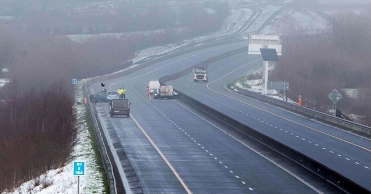 Man in serious condition following multi-vehicle crash on M7
