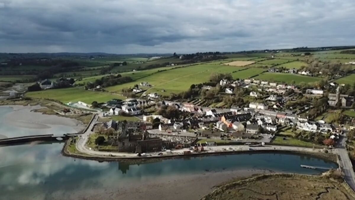 Have a bird's-eye view of Timoleague, West Cork