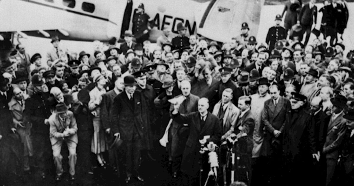 Anniversary of Munich appeasment a warning to us today