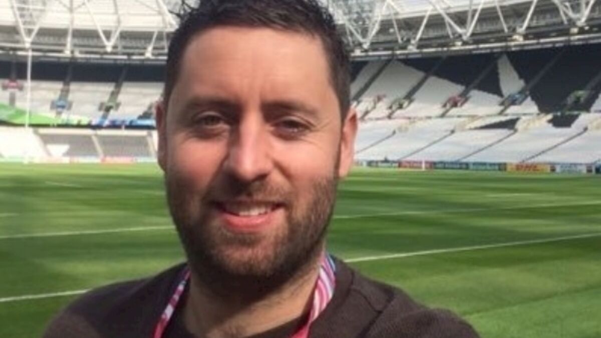 Having a ball: Newstalk's Off the Ball presenter Nathan Murphy