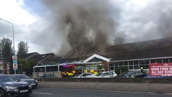 Update: Firefighters bring major fire at Cork hotel under control