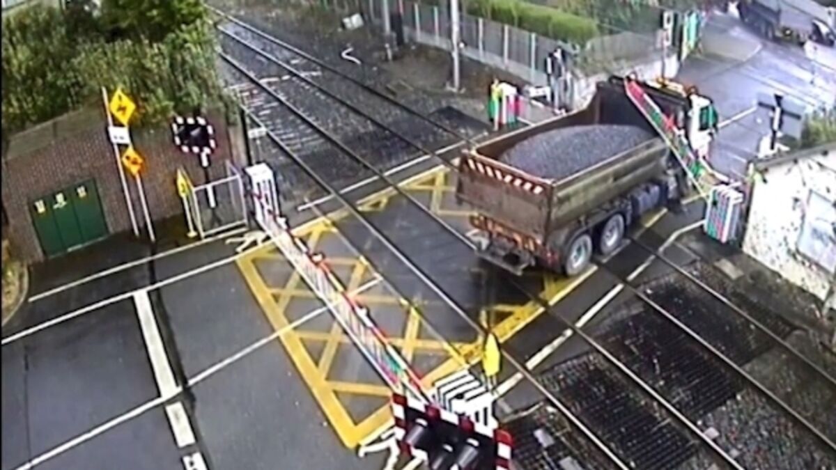 Footage shows dangerous incidents at level crossings as Irish Rail ...