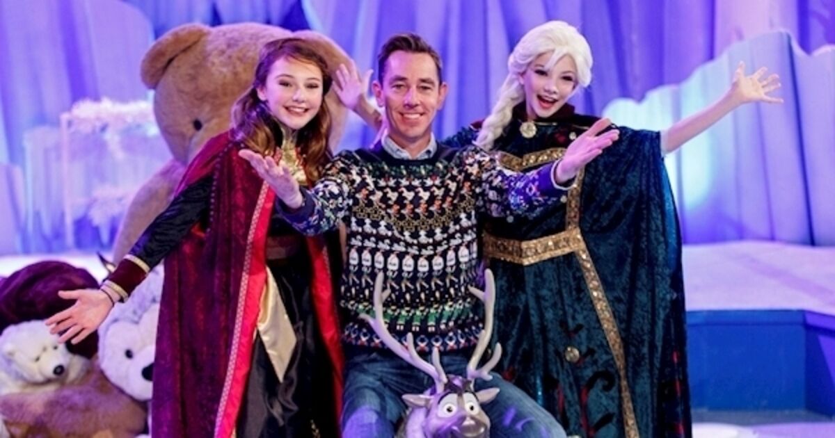 Tubridy plays it cool with ‘goofy’ Frozen-themed toy show