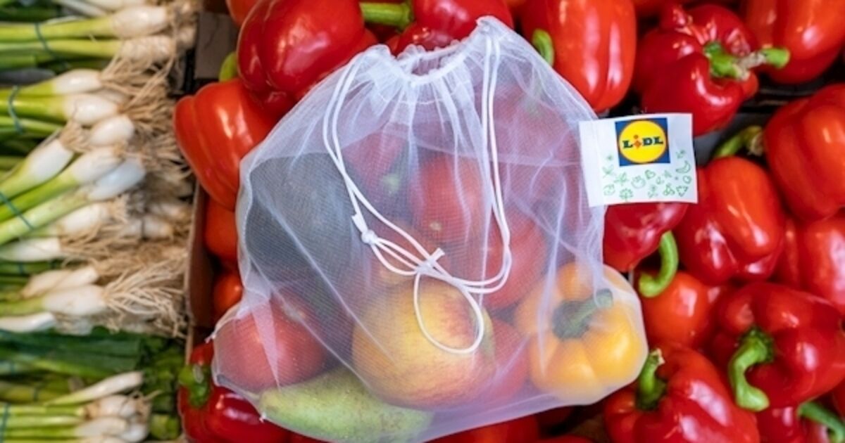 Lidl to launch reusable bag for loose fruit and veg