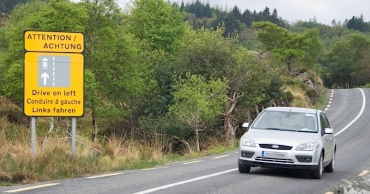 Down the road, we will have to switch to driving on right-hand side