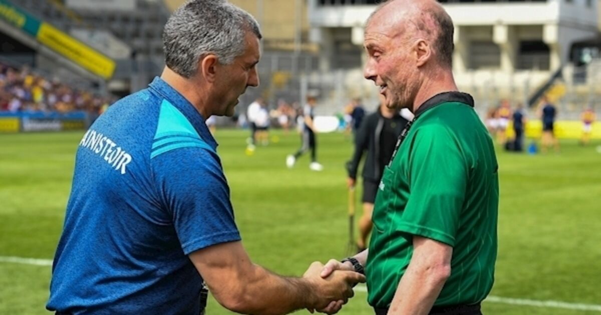 Former All-Ireland final referee says Seán Cleere shouldn't have been ...