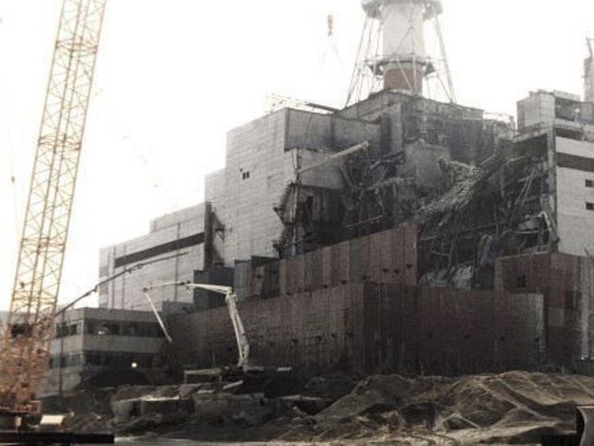 Chernobyl Sarcophagus Collapse