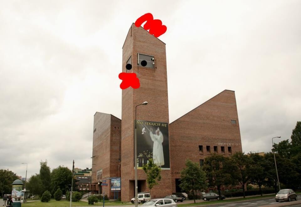 Ever noticed how some churches look like chickens?
