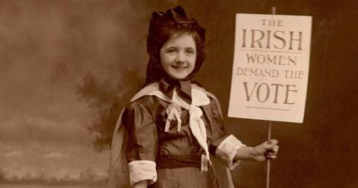 Written out of the narrative: Tracking down the Irish suffrage movement