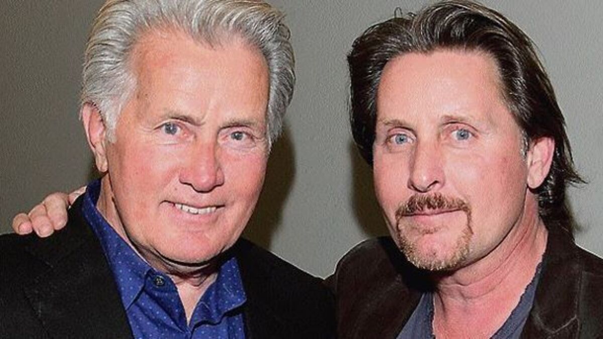 Emilio Estevez And Martin Sheen