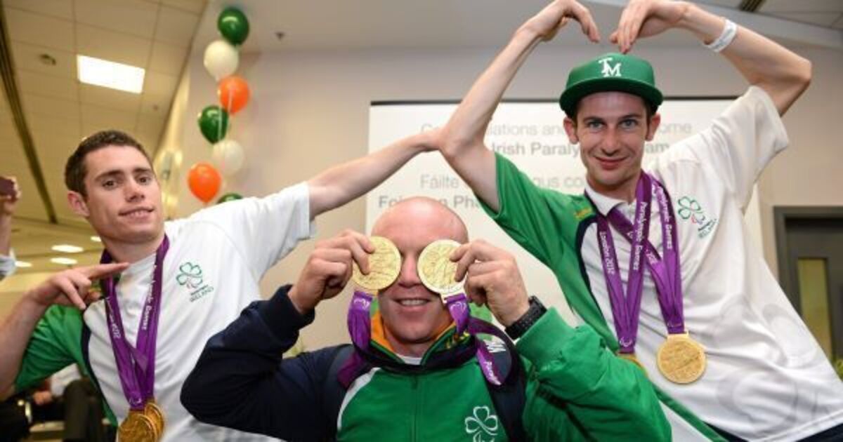 Sporting smiles: Paralympians get hero’s welcome