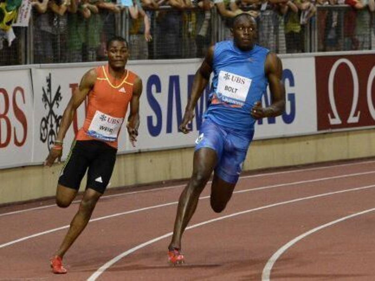 Yohan Blake Vs Usain Bolt 100m