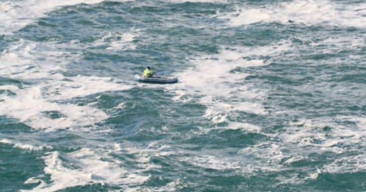 Image shows fisherman minutes before drowning