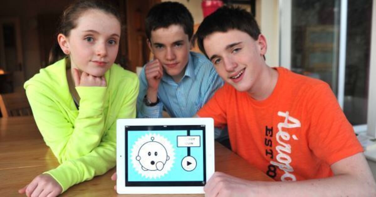 Whizz kid Harry unveils latest app