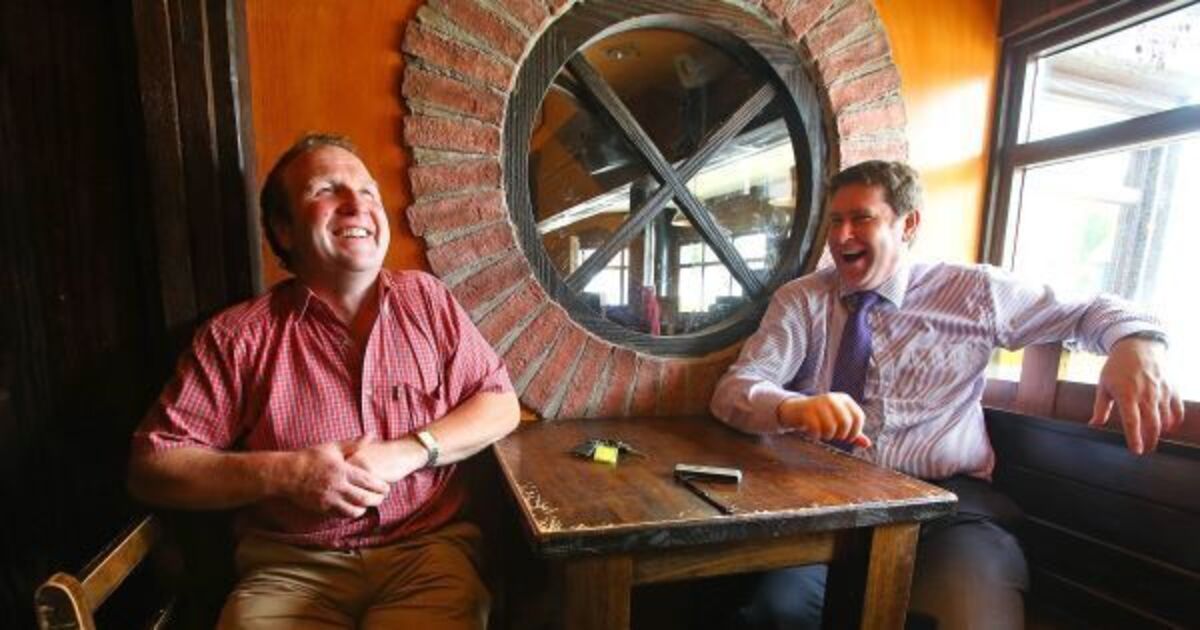 When two giants’ paths crossed