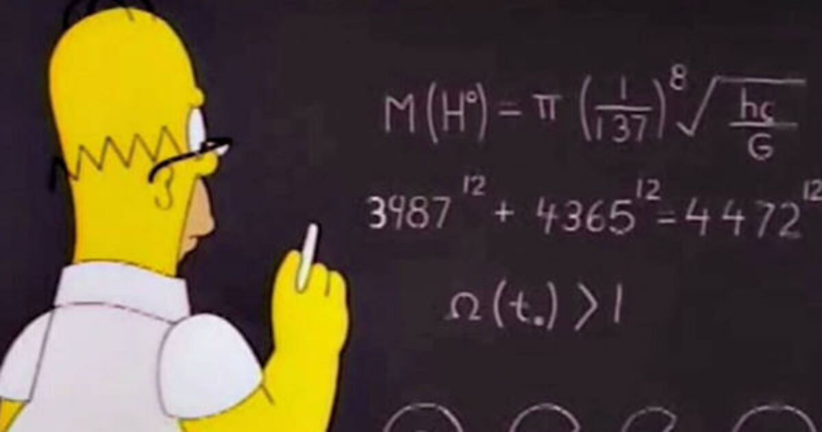 Professor: Simpsons "the most mathematical TV show ever"