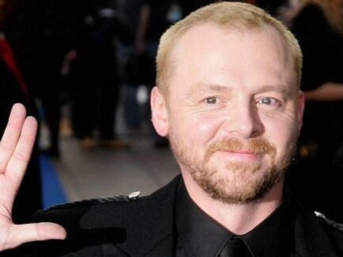 Simon Pegg And Wife