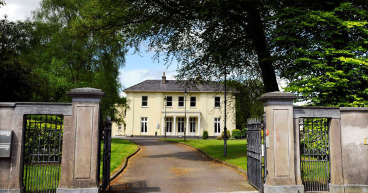 The gates are open for a large family at Dundanion House
