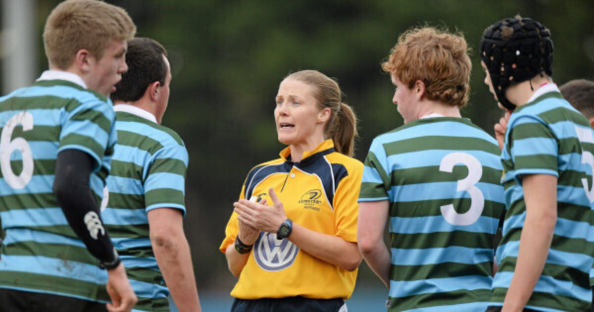 ‘Dream come true’ for top rugby referee Helen