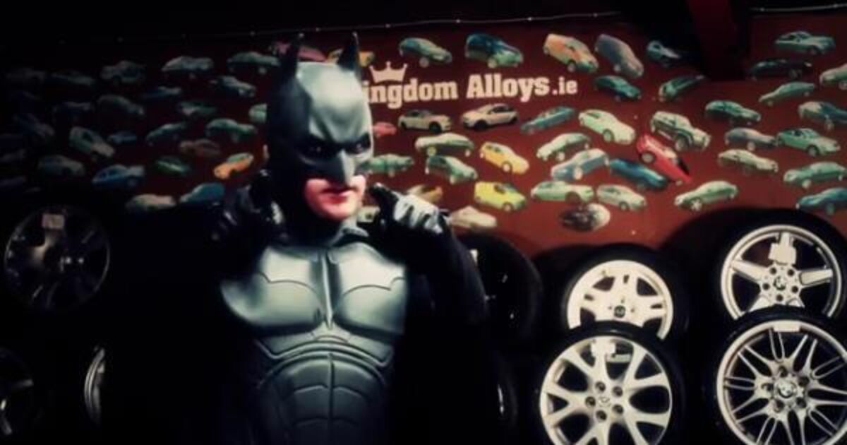 VIDEO: Dancing Batman wants you to buy tyres in Kerry