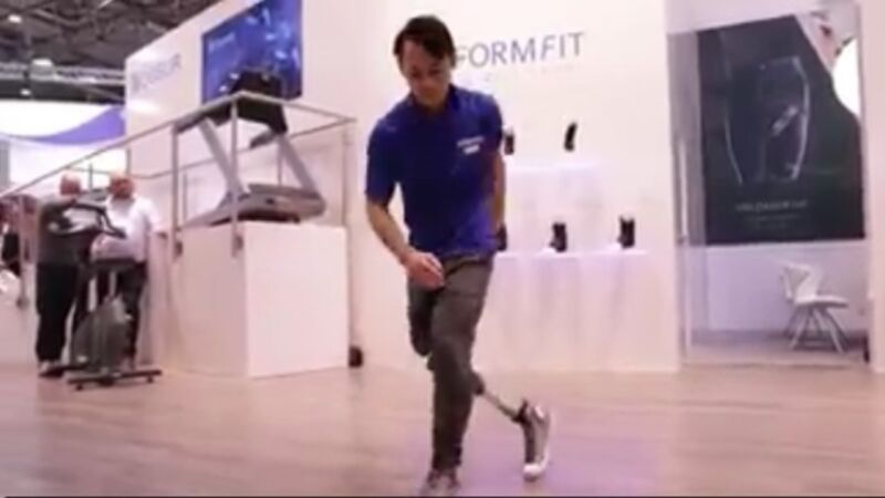 Amputee cancer survivor amazes with breakdancing skills