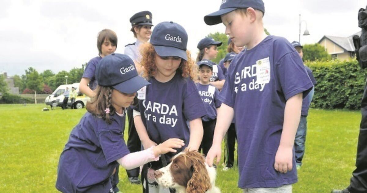 Garda dogs to put smiles on children’s faces